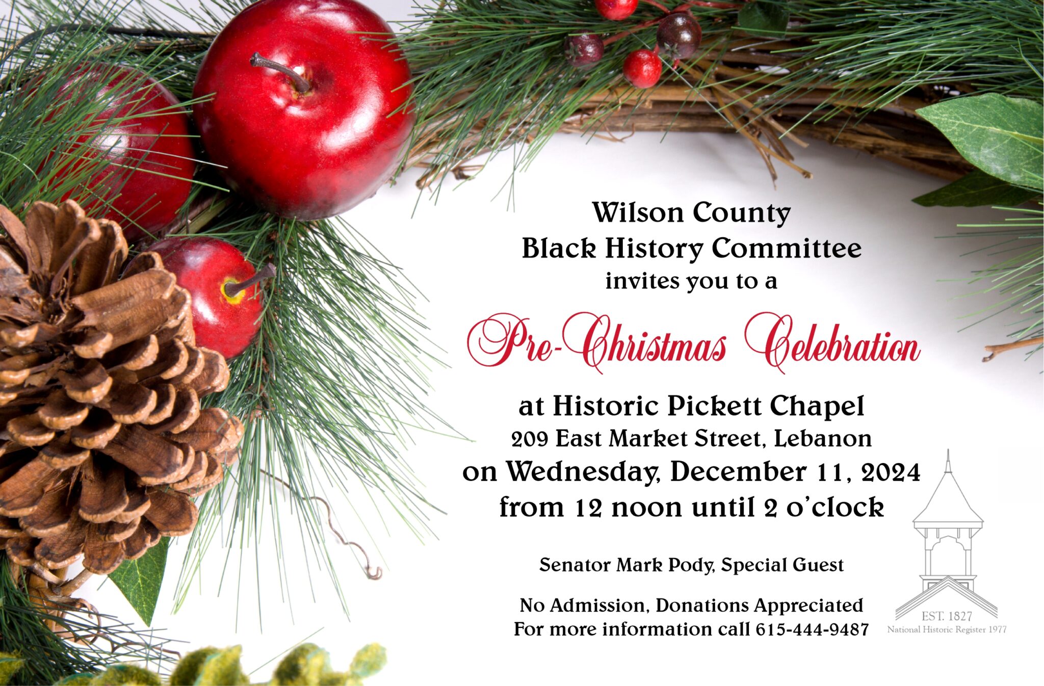 Pickett Chapel » 2024 Pre Christmas Celebration